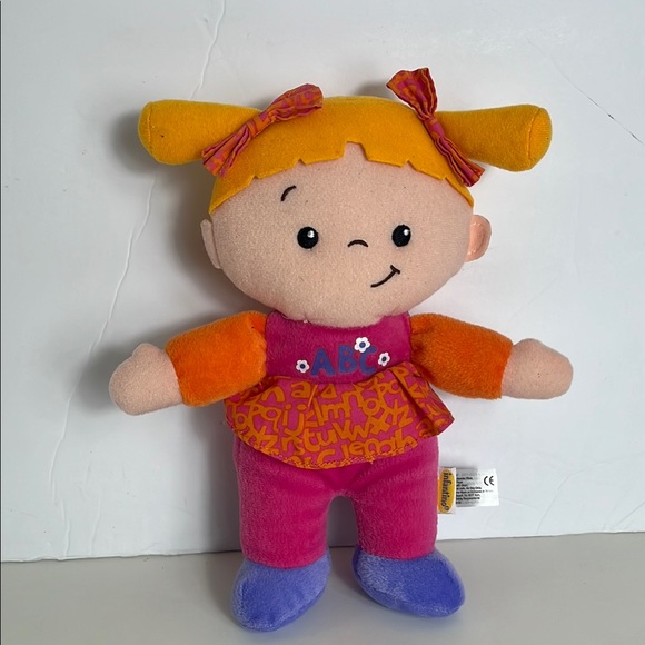 Infantino | Toys | Infantino Orange And Pink Stuffed Animal Plush Toy ...